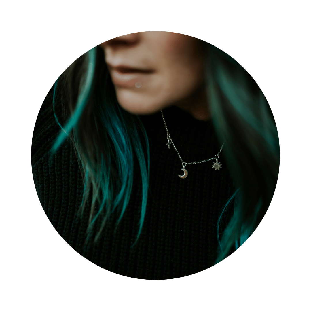 Silver Sun, Moon & Star Trio Charm Necklace – EBB & FLO